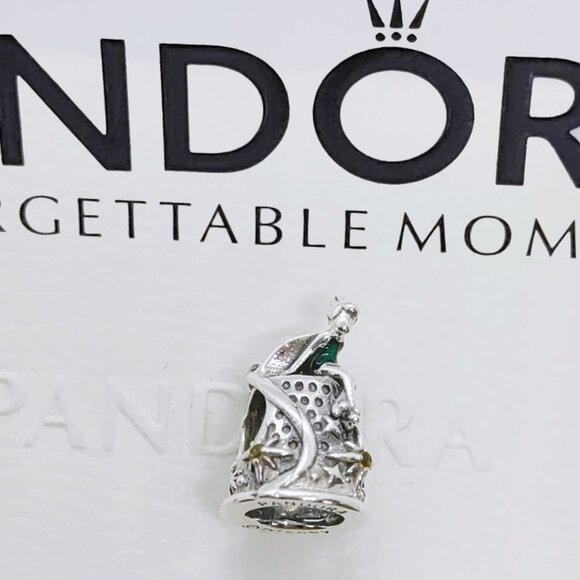 Pandora | Jewelry | Pandora Tinker Bell Celestial Thimble Charm S925 ...